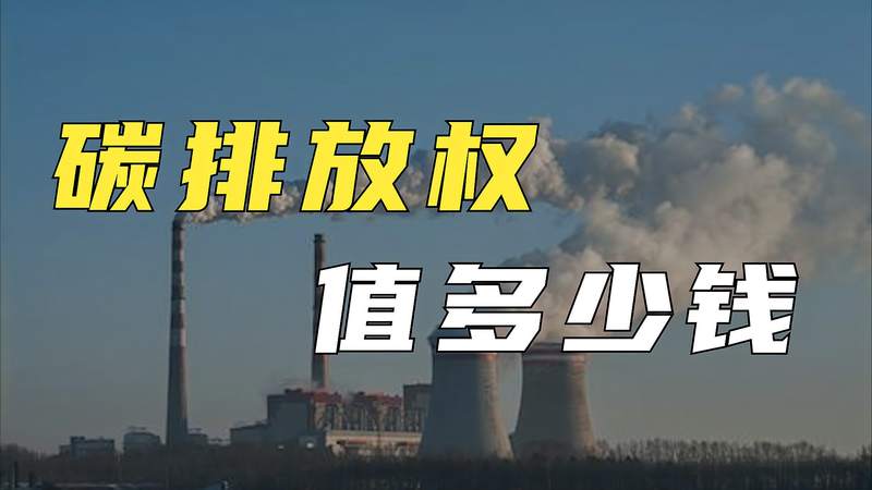碳排放全权值多少钱