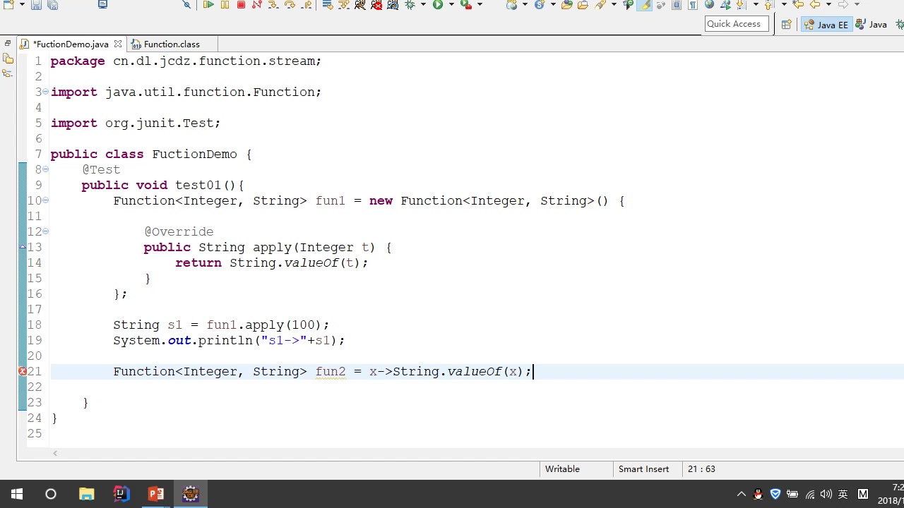 老许JAVA课堂_第68课_JAVA_Lambda中Function接口函数案例讲解