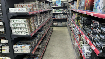 江门模型卡牌动漫店