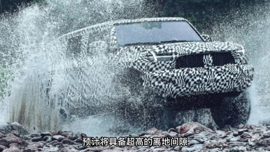 东风猛士科技 新款硬派纯电SUV谍照曝光 将有不错的涉水能力