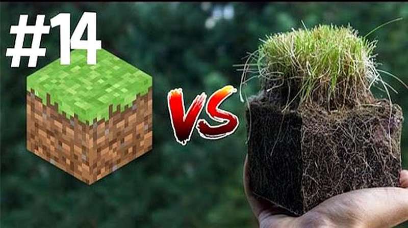 我的世界 vs 现实世界大比拼