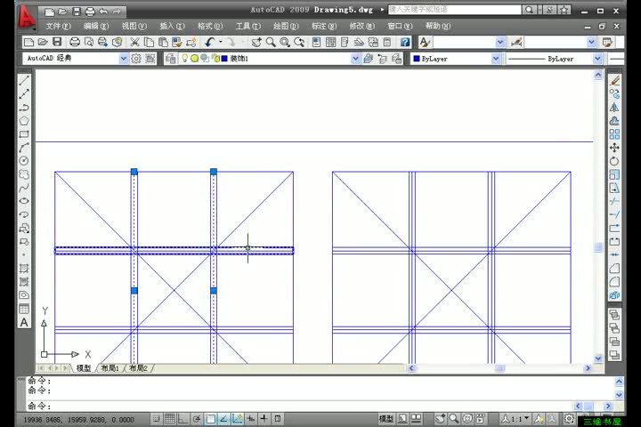 cad室内设计自(学视频教程---标清)
