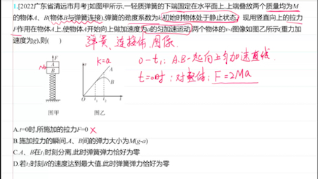 高一物理牛顿第二定律应用