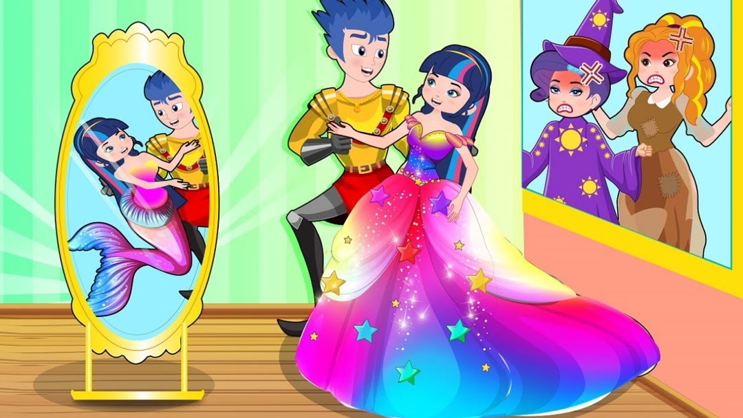 小西蒙动画:美人鱼公主寻找王子,有情人终成眷属!