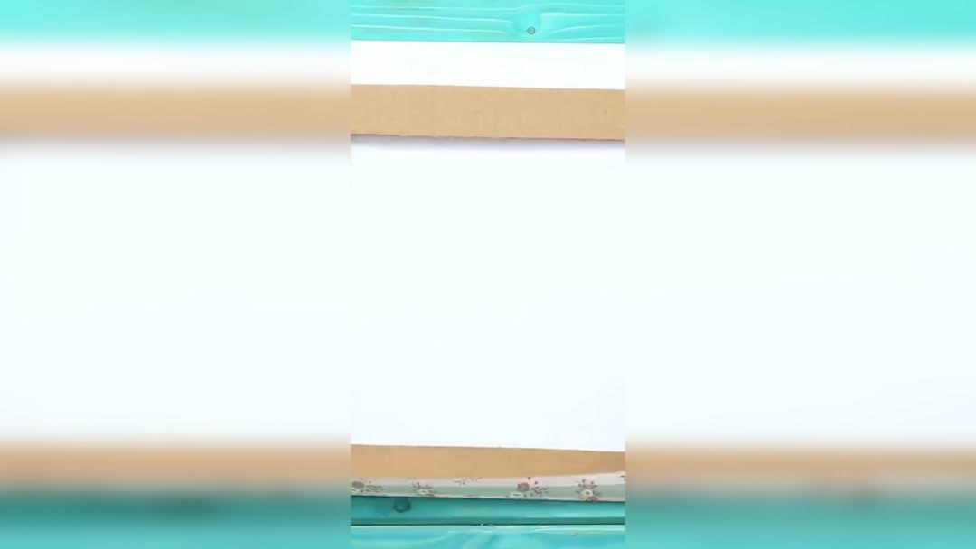 用硬纸板做的简易相框 二