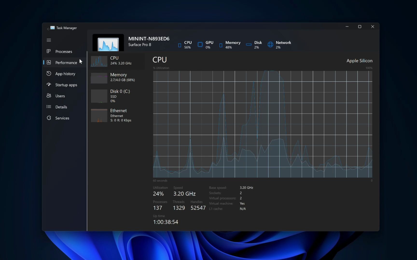 支持深色模式!微软Windows11全新任务管理器来袭