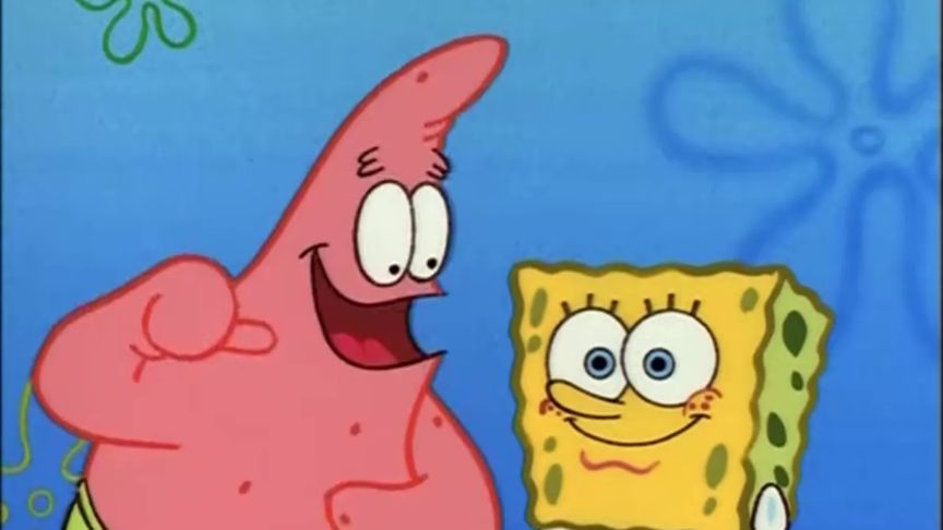 《海绵宝宝》2,世俗总让男人无惧无畏#搞笑动画 #动漫 #动漫剪辑