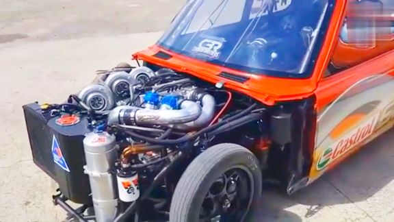 4个涡轮增压器的汽车,启动后这音浪,你一定没有见过