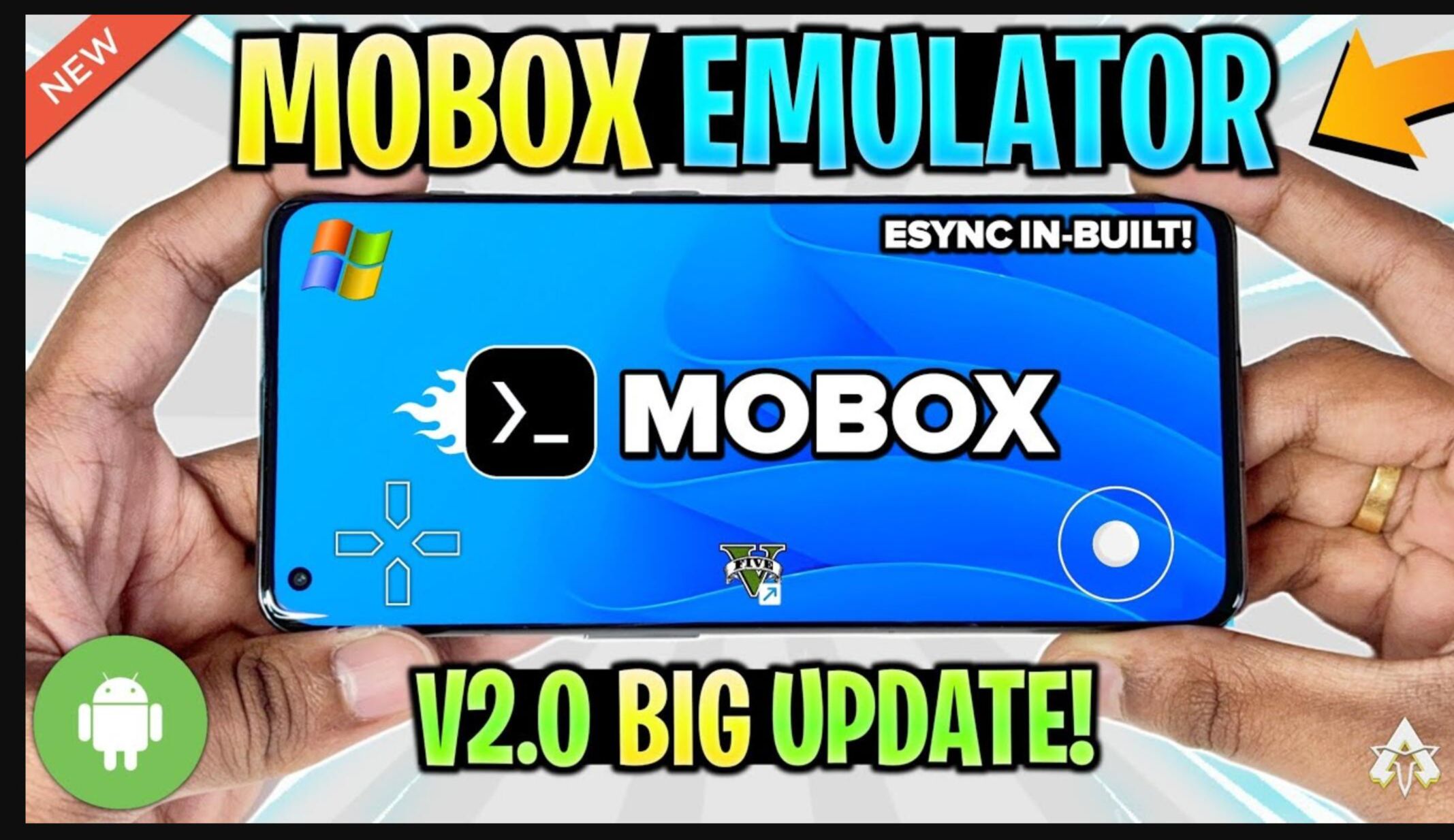 Mobox 模拟器 V2.0大更新 - 安卓手机玩电脑游戏 | GTA5 试玩