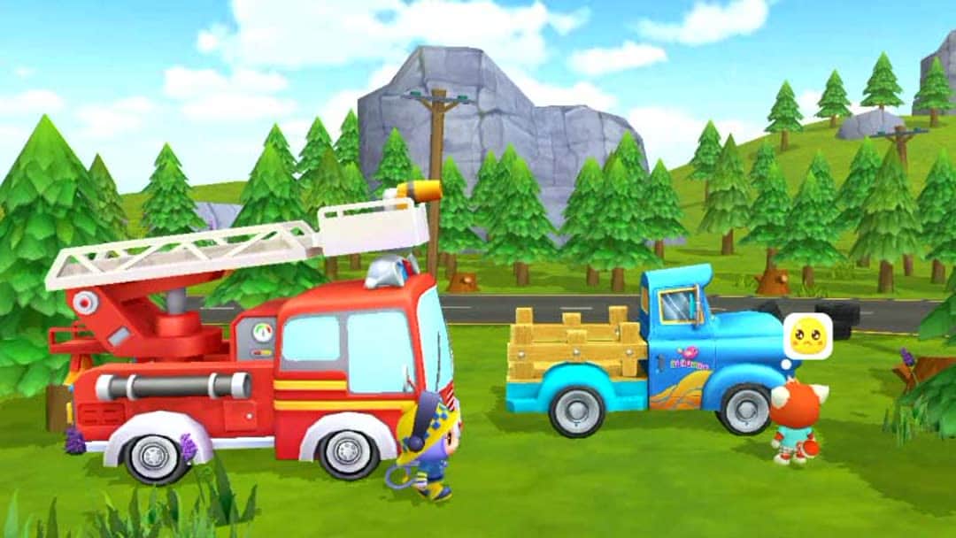 宠物英雄消防员 01 消防车 防火安全教育