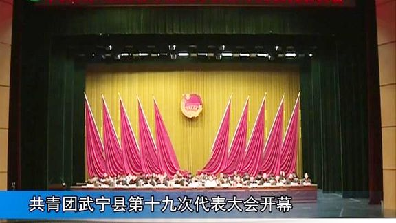 共青团武宁县第十九次代表大会开幕