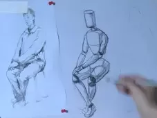 风景油画视频教程初级素描教程步骤图解, 素描入门简介, 女人体油画...