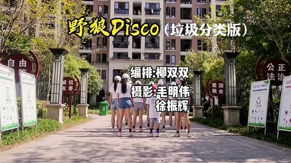 野狼Disco(垃圾分类版)-美丽罗阳 你我同行.#点赞点赞
