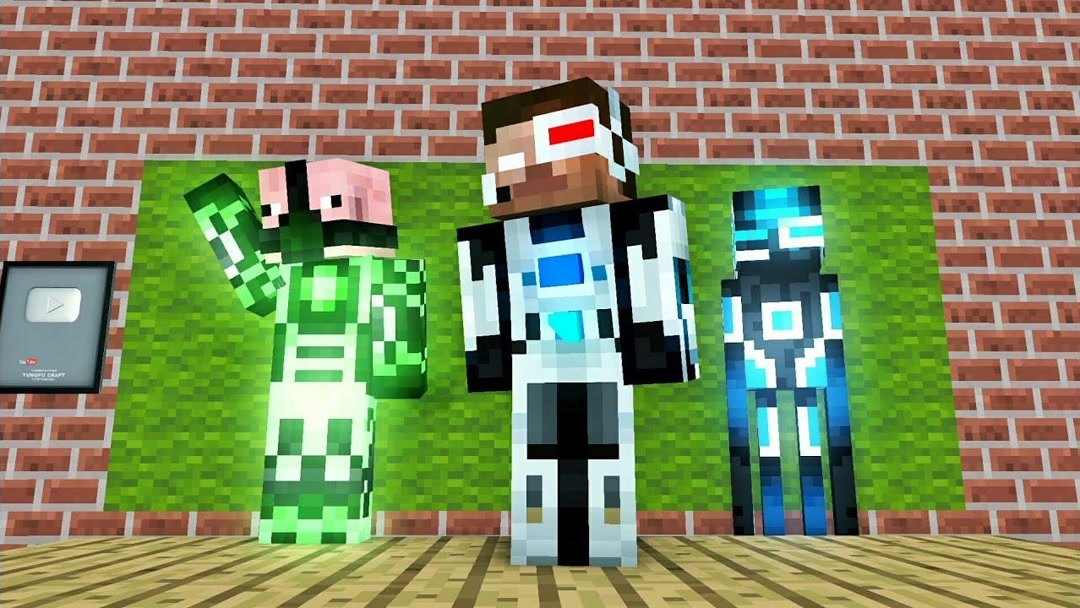 我的世界怪物学院:神奇的变身药水,整个一超级英雄团队啊