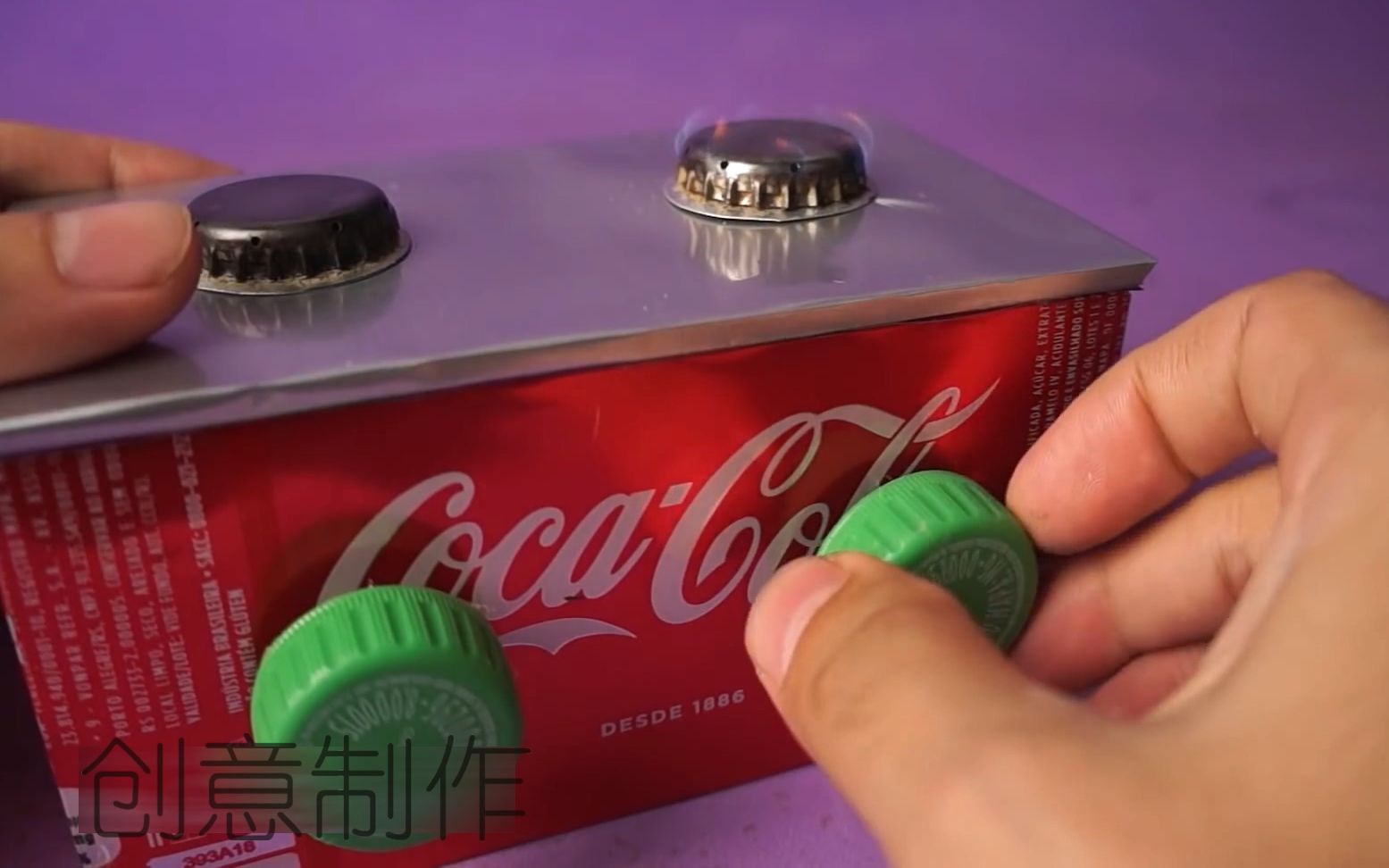 手工制作:这模型还可以调节火力大小,蒸煮食物毫无压力