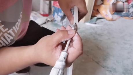 喜欢瓷砖倒角的朋友,以后这样加工45度角,强度增加一倍