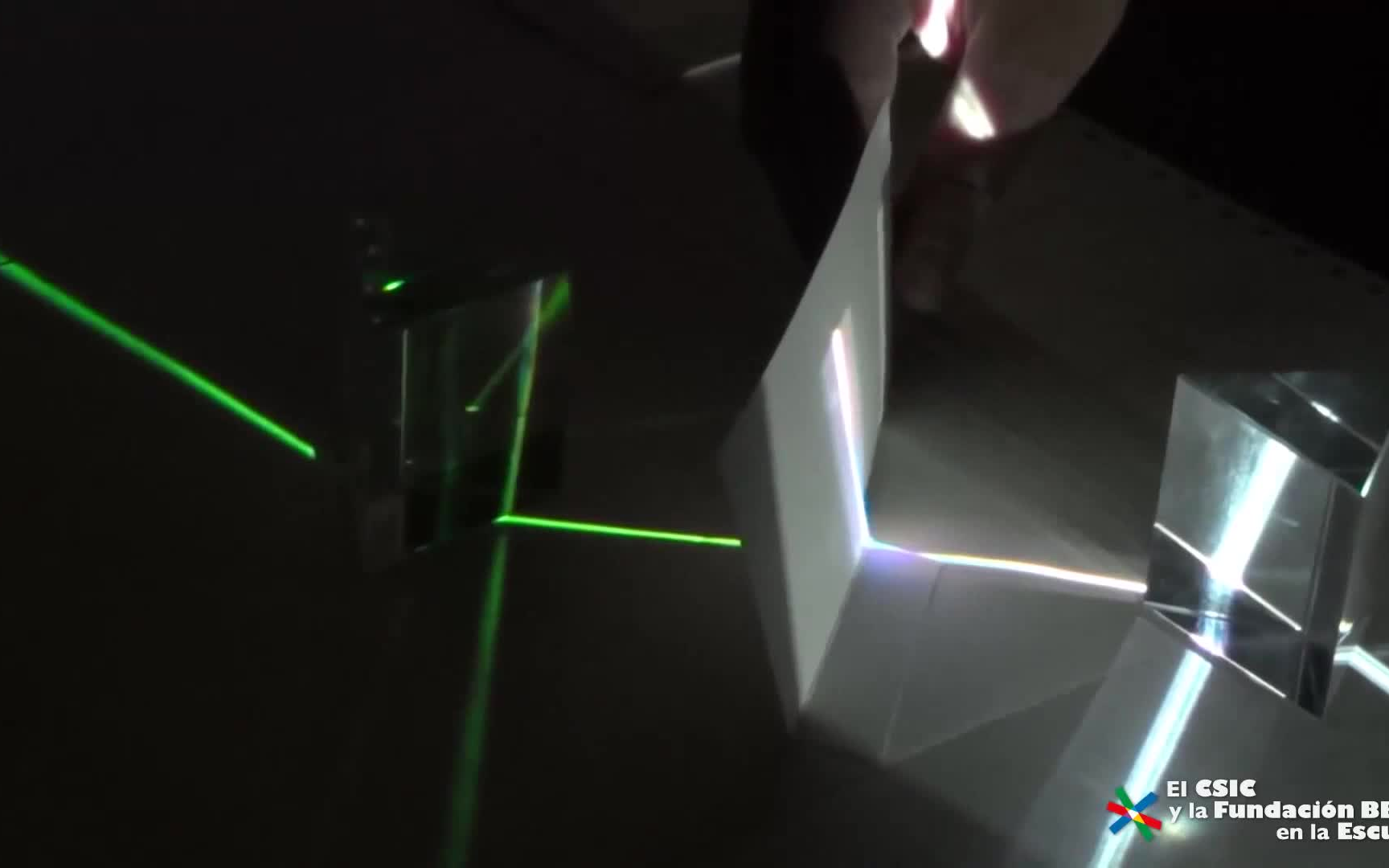 转载-棱镜分光实验(投影仪+PPT)