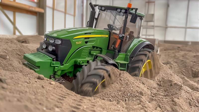 小拖拉机模型的各种用途