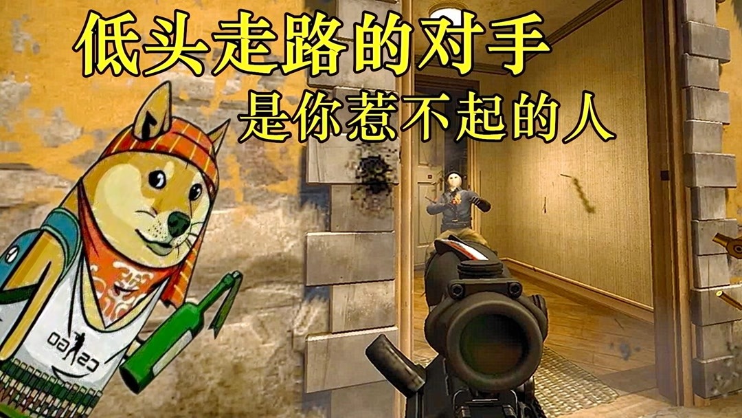 CSGO:看见低头走路的,记得立刻点举报!看完你就懂了