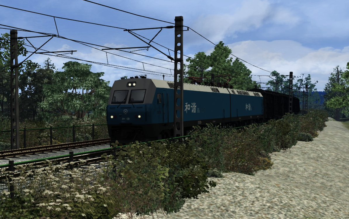 【Train Simulator 2019】【模拟列车2019】Steam陇海铁路DLC:HXD1...