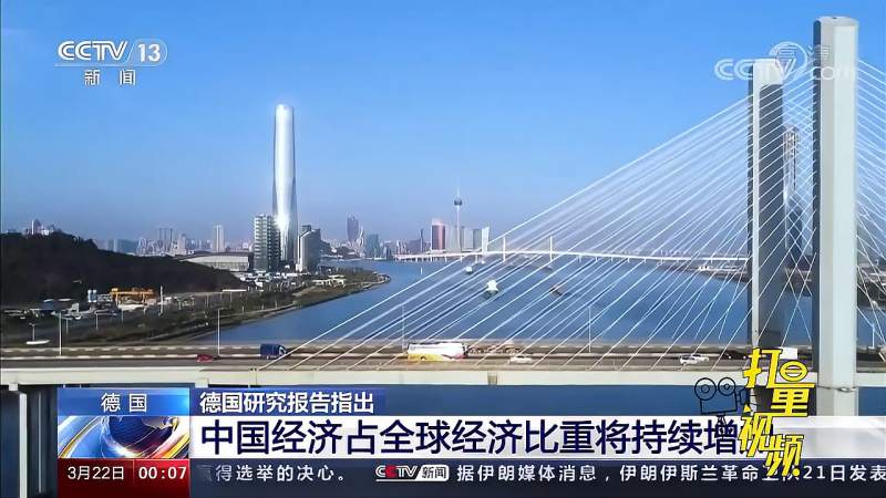 发挥特殊作用!德报告:中国经济占全球经济比重将持续增加