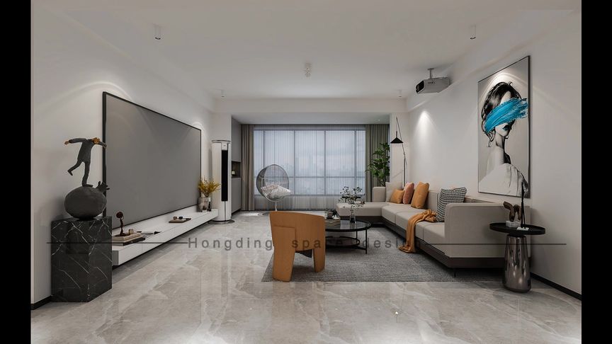 #现代简约 #效果图 #室内设计