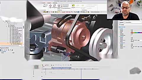 SolidWorks composer动画