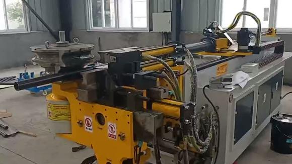 全自动弯管机视频,数控弯管机视频,双层模弯管一次成型