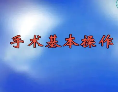 05执业医师技能人卫版手术基本操作打结.切开 止血