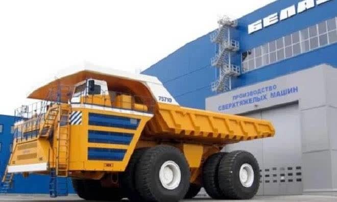 欧洲研究出全球最大自卸车,造800吨陆上"巨物",获得吉尼斯