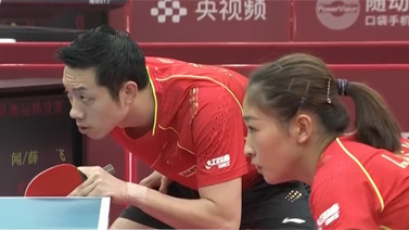 [乒乓球]奥运热身赛 许昕/刘诗雯不敌男双组合