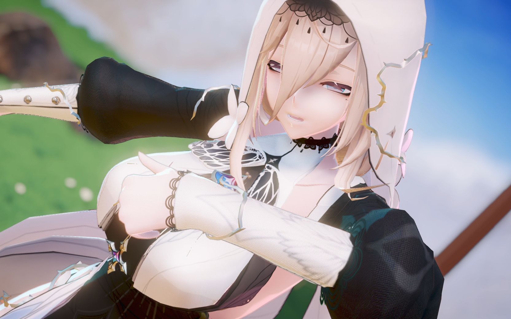 【崩坏MMD】格蕾修の绘画世界❤️「ヒアソビ」