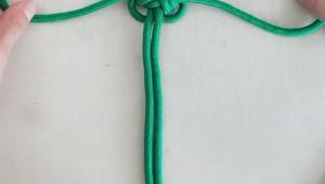 最漂亮简易中国结。