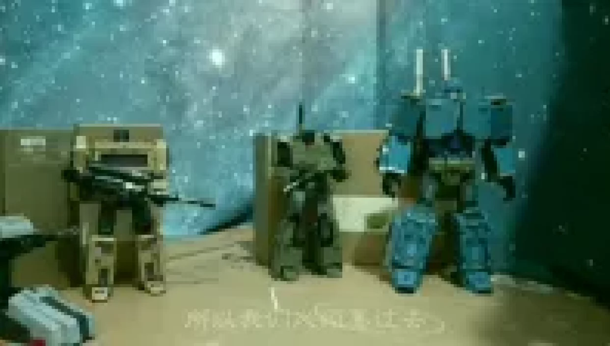 变形金刚大电影:解放赛博坦 【大队长的定格动画】《变形工作室》 ...