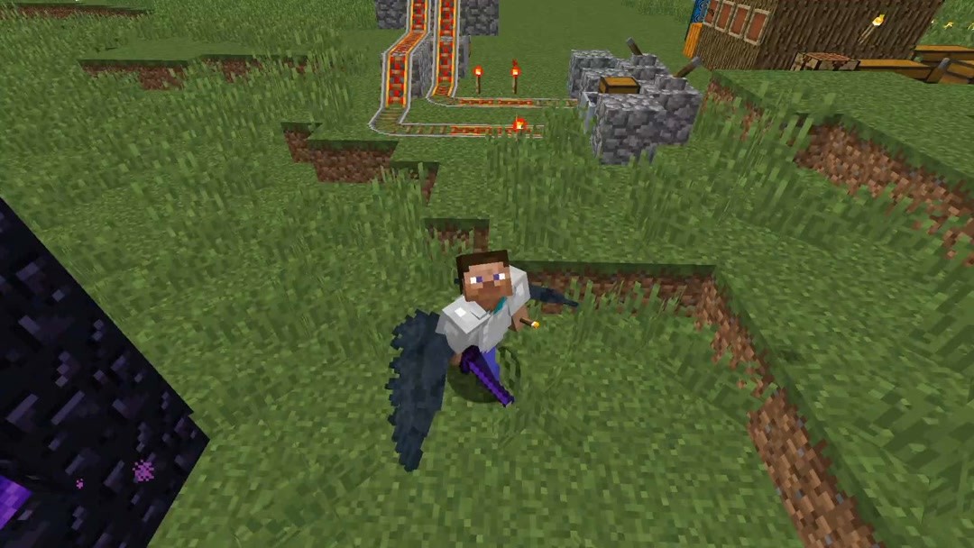 【MC大白】虚无世界三10村庄拿宝物开启下界之门