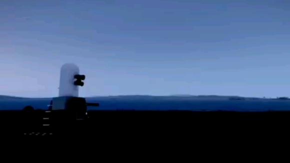 美国激光武器,拦截伊朗导弹袭击 这场面第一次见!