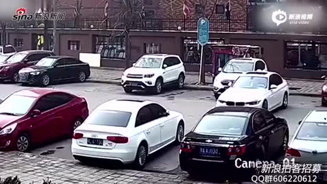 看完这倒车、停车、撞车视频,送宝马车主两个大字“佩服”!