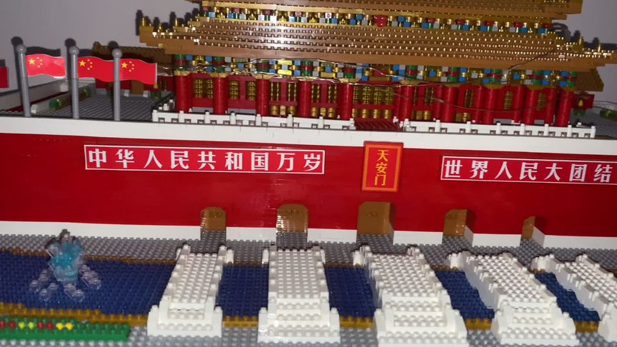 #我爱拼模型 #小颗粒积木 #手工制作 好像可以再整一个大的来拼