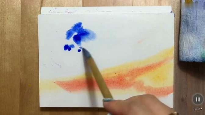 简易水粉画,一起看作品吧