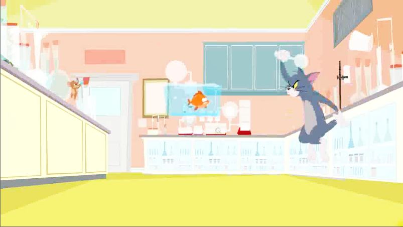 看汤姆和杰瑞教你,怎么在太空里打架