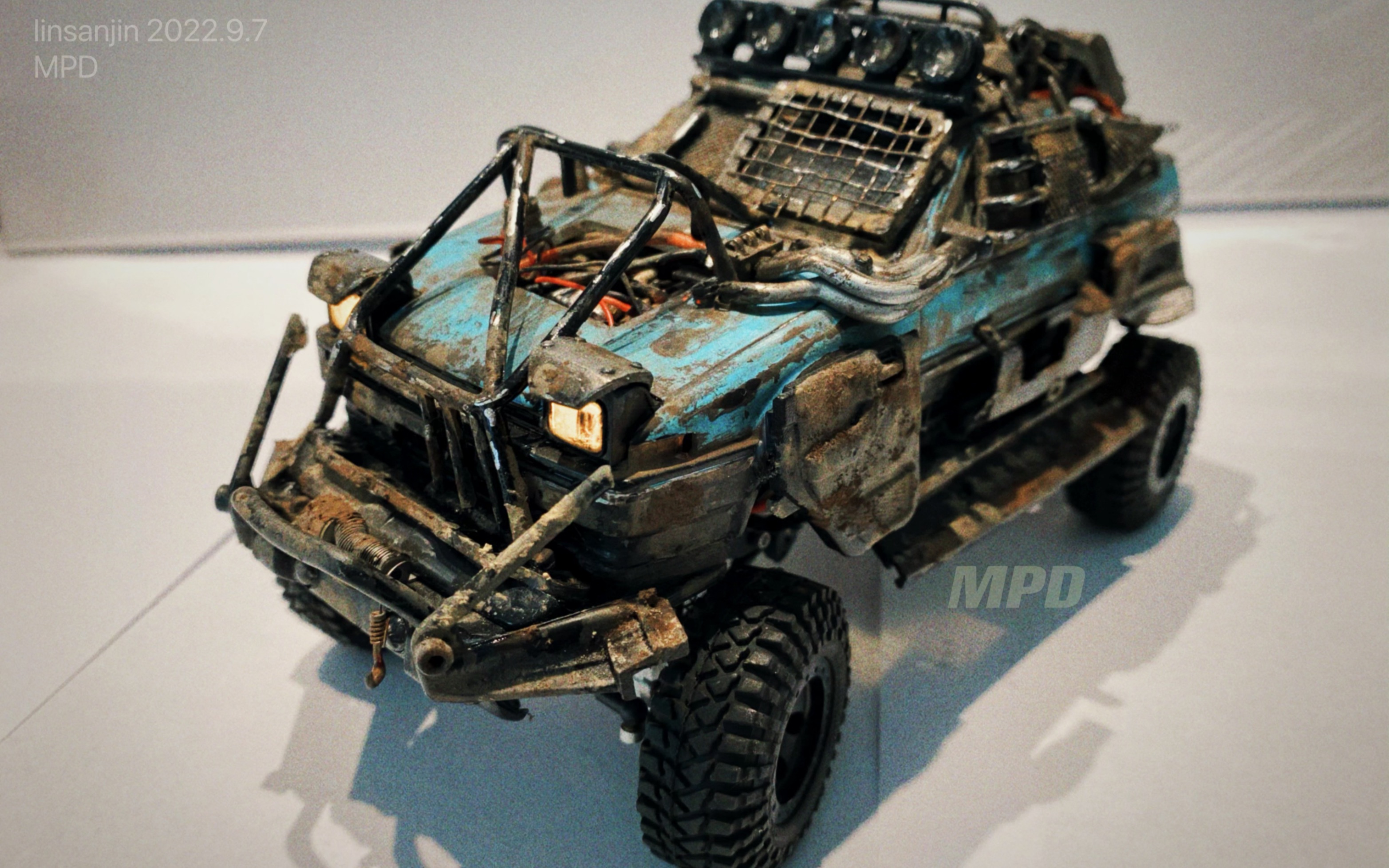 【模型DIY】我改了一台越野版AE86,车身刻了心爱女孩的名字。