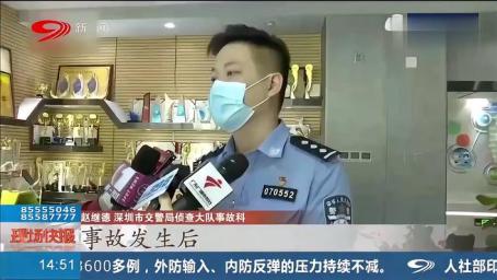 小学生横穿马路,直接被一货车撞飞,这个不该有的动作太要命了!