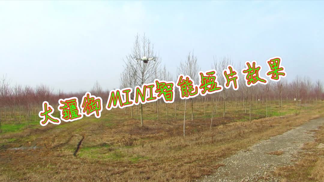 大疆无人机御Mini一键智能短片实拍合辑:环绕、螺旋、冲天、渐远