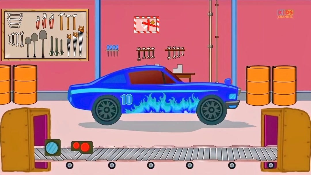 汽车维修动漫:小轿车修理
