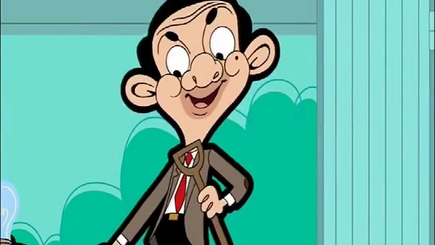 憨豆动画版:憨豆爱凑热闹,溜进考古现场,回家挖出一堆废品