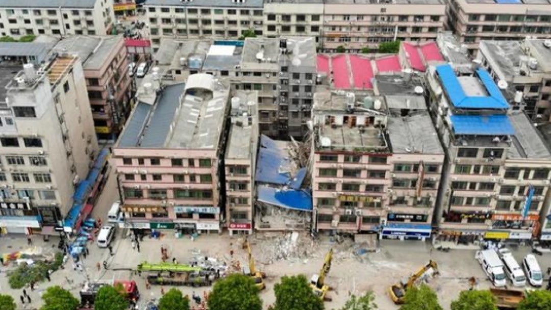 23人被困39人失联,长沙楼房倒塌背后的自建房乱象