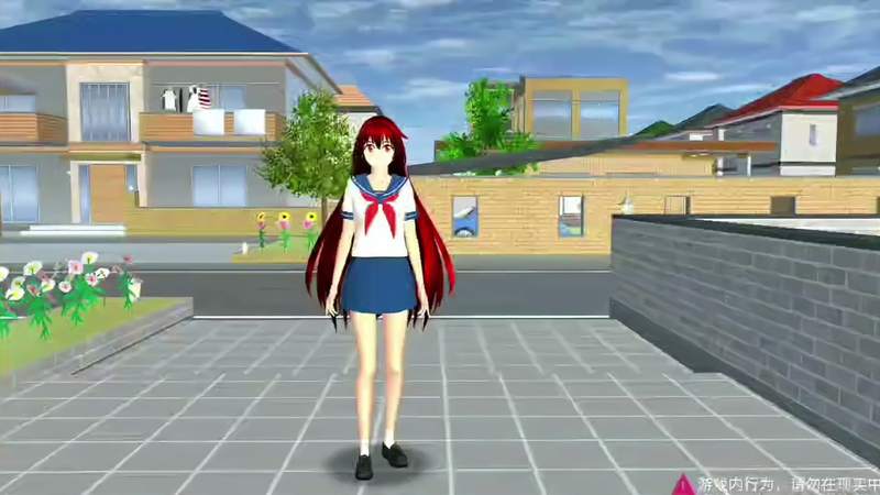 樱花校园模拟器:她真的可怕吗?