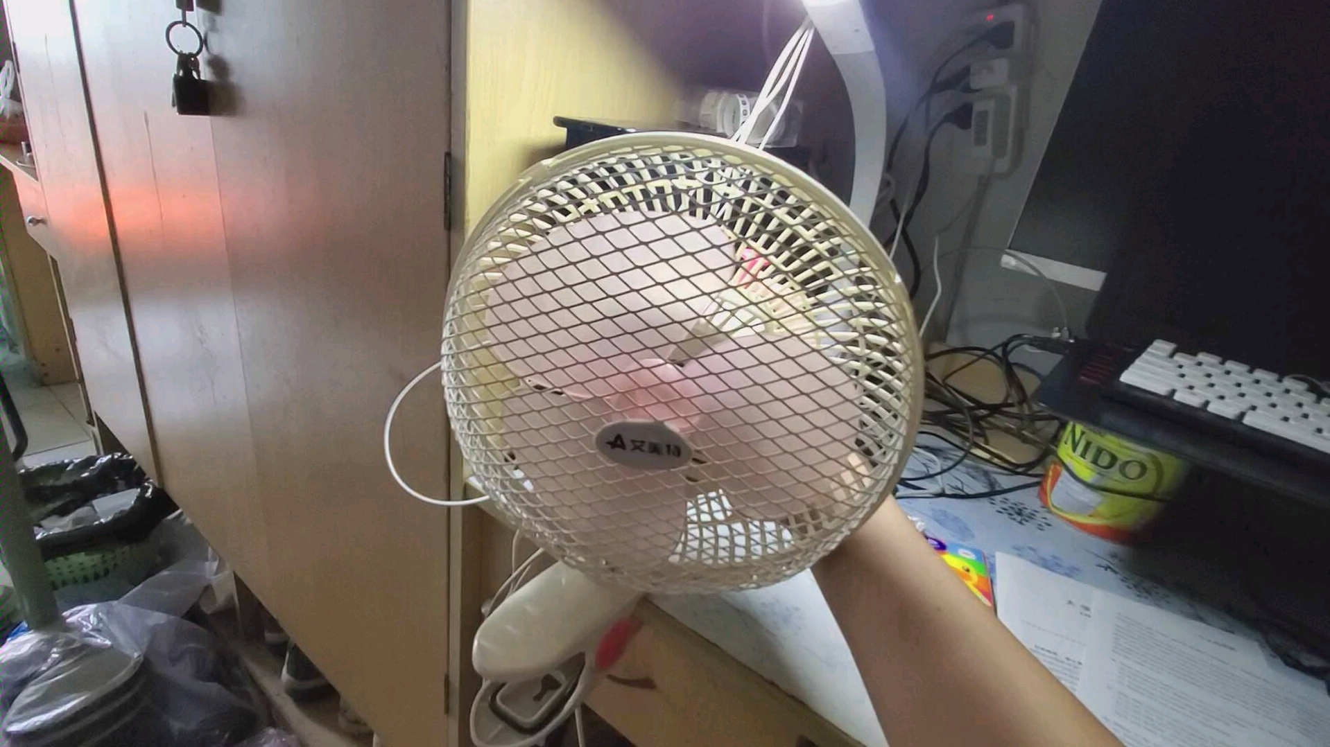 八个月没开的风扇变成涡桨发动机