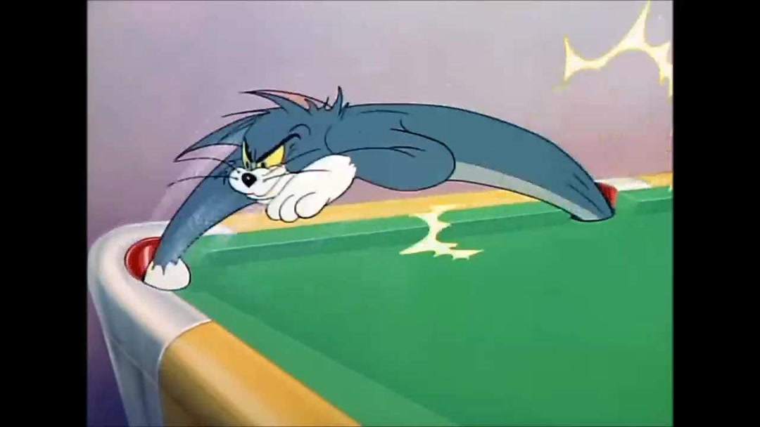 猫和老鼠之打桌球的杰瑞