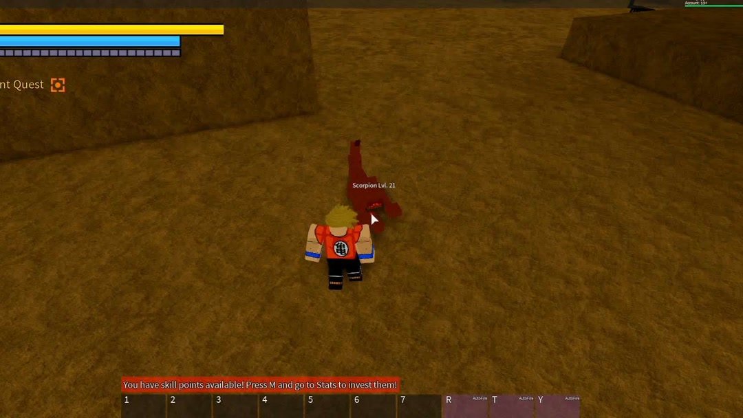 roblox模拟格斗游戏:妈呀,遇到一个21级的怪物惹不起快跑